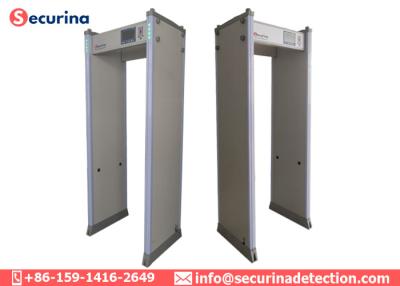 Cina Metal detector AC100V~240V della struttura di porta di 45 zone adatto a progetti di governo in vendita