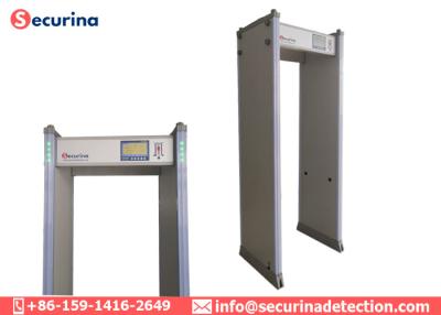 Cina 45 zone hanno incurvato la struttura stazionaria di multi zone del metal detector per il controllo di sicurezza in vendita