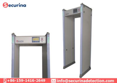 Cina Metal detector AC100V~240V della struttura di porta di 45 zone adatto a progetti di governo in vendita