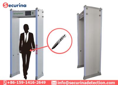 Cina Passeggiata attraverso il controllo di sicurezza del portone del metal detector del magnetometro con l'esposizione di LED 6 in vendita