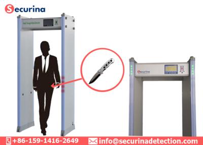 Cina Passeggiata impermeabile IP65 con le zone del portone 45 della porta dell'analizzatore del corpo per la scuola militare dell'aeroporto in vendita