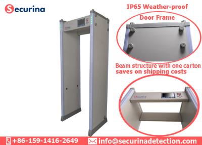 Cina La barriera di sicurezza completa della struttura di porta del metal detector del corpo IP65 impermeabilizza 7