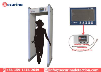 Китай Полная расмка металлоискателя IP65 дверной рамы металлоискателя тела делает 7