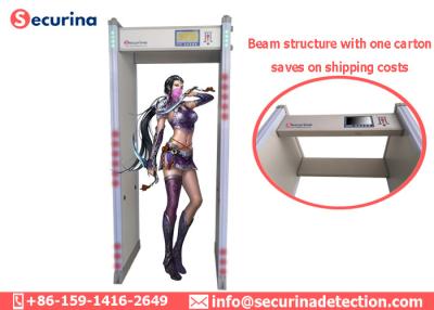 中国 300の感受性のタンパーの証拠機能の任意金属探知器の防犯ゲート 販売のため