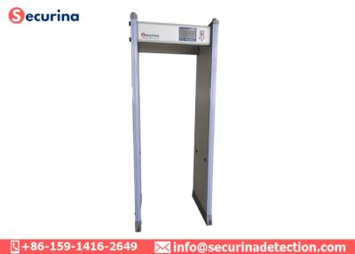 Cina Grado di sensibilità di zone 0-300 del rivelatore 45 di sicurezza aeroportuale del metallo del corpo in vendita