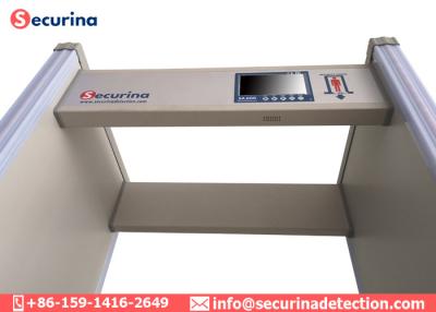 Cina Metal detector della struttura di porta, passeggiata di sicurezza con le zone di rilevazione del portone 45 in vendita