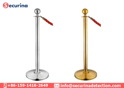 Cina poste di sicurezza di altezza di 910mm e bitte, acciaio inossidabile delle barriere ritrattabili della cinghia in vendita