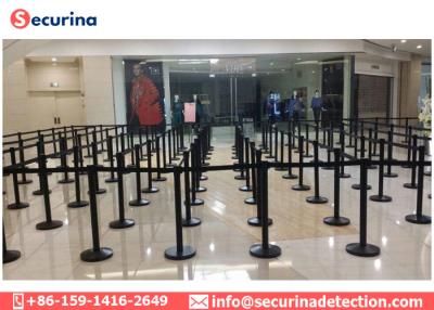Cina La folla delle bitte di sicurezza degli ss controlla le barriere smontabili con la cintura di sicurezza ritrattabile in vendita