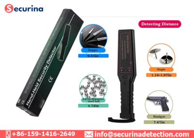 Cina Batteria di piccola dimensione dei metal detectori 9V di Hunter Guardian Hand Held Security di bontà in vendita