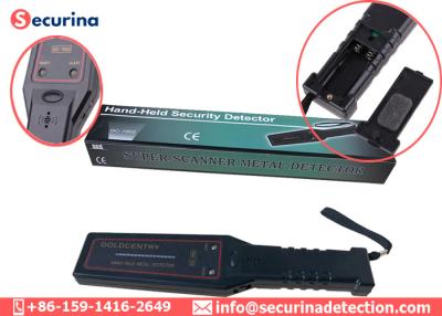 Cina Esame rapido del corpo di sicurezza di alta luminosità LED della bacchetta tenuta in mano del metal detector in vendita