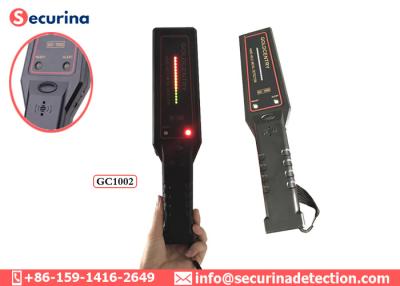中国 小型保証金属探知器の細い棒ボディ走査器GC-1002 9Vの電池の供給 販売のため