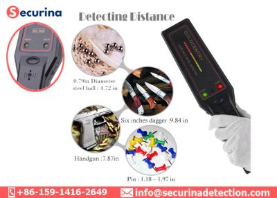 Cina Batteria tenuta in mano portatile del metal detector 9V con l'indicatore di potenza del segnale del LED in vendita