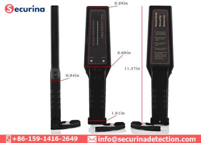 Cina Batteria tenuta in mano portatile del metal detector 9V con l'indicatore di potenza del segnale del LED in vendita