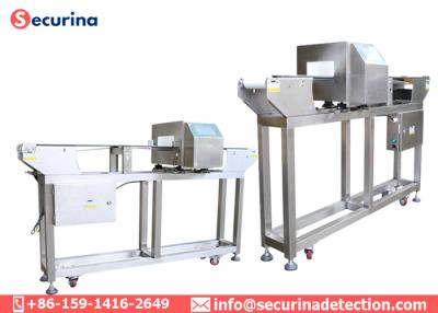 Cina Macchina industriale del metal detector dello schermo LCD, metal detectori del nastro trasportatore per alimento in vendita