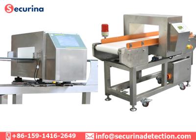 China Segurança alimentar 304 de aço inoxidável do detector de metais da corrente para a detecção das sucatas de metal à venda