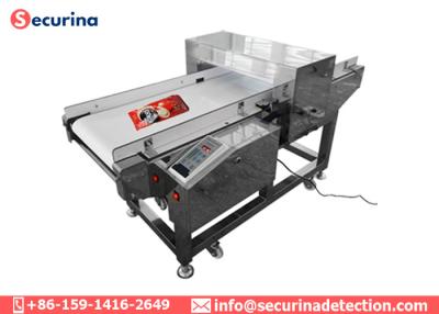 China detectores de metais do produto comestível da largura da correia de 400mm para a indústria alimentar empacotada folha à venda