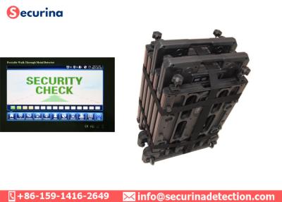 Cina Touch screen portatile a distanza IP67 di zone del metal detector 24 del telefono cellulare per la struttura di porta in vendita