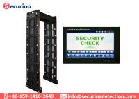 China IP67 Waterproof Walk Through Security Detector Door Frame 7 Inch LCD Screen for sale
