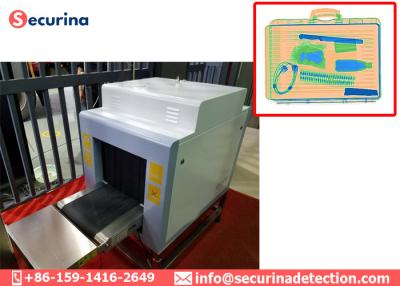 Cina Alta velocità X Ray Scanning Machine Baggage, acciaio di X Ray Airport Scanner 6-8mm in vendita
