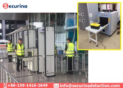 Cina 4 colori che esplorano il trasportatore di X Ray Baggage Scanner Multilingual With che carica 150kgs in vendita
