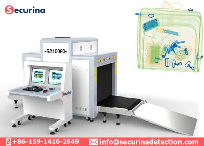 Cina Grande tunnel 100*80cm X Ray Cargo Scanner, X Ray Luggage Screening Equipment SA10080 in vendita