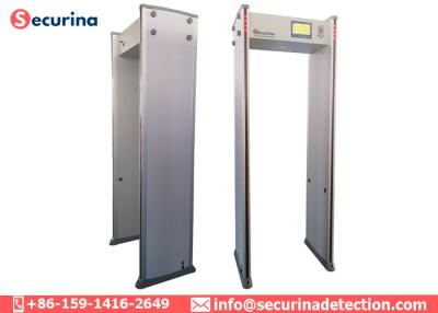 Cina Zone LCD a 7 pollici del portone 33 del metal detector dello schermo per l'hotel/chiesa/centro commerciale in vendita
