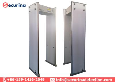 Cina Zona puntuale del metal detector 33 LCD a 7 pollici della pagina di porta dell'esposizione per il controllo di accesso delle entrate in vendita