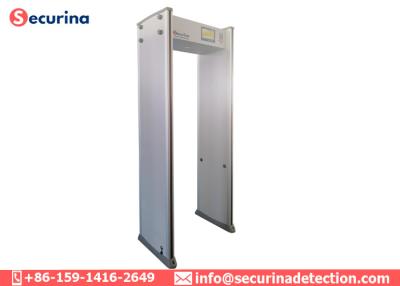 Cina Analizzatore fisso del corpo del metal detector della struttura di porta dell'aeroporto con l'allarme della barra luminosa del LED in vendita