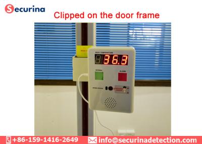 China Stem Broadcase en van het LEIDENE Vakje van de de Temperatuur Thermische Scanner Alarm het Draagbare Lichaam met Ce, FCC certificaten Te koop