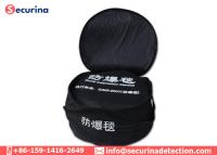China Black Ballistic Explosion Containment Blanket For Cover Dangerous Objects for sale