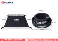 China Black Ballistic Explosion Containment Blanket For Cover Dangerous Objects for sale