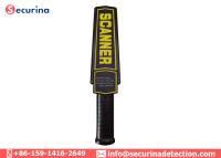 China High Sensitivity Security Metal Detector Wand ABS Plastic Handheld Security Scanner for sale