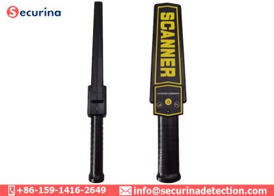 Cina Allarme intelligente della barra luminosa di colore dell'analizzatore tenuto in mano nero LED dei metal detectori in vendita