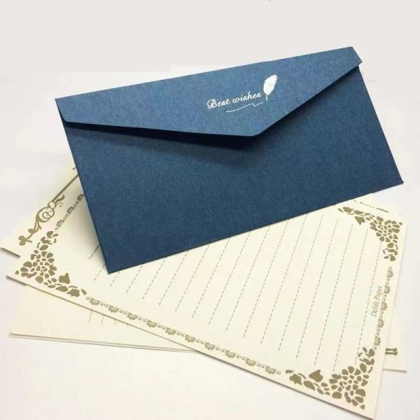 Minimalist Self Seal Wedding Invitation Envelopes Retro Greeting Card Envelopes
