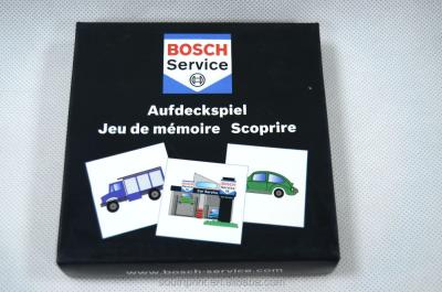 Cina Disegni personalizzati Automobili di trasporto Memorie didattiche Cartoline da gioco per giovani e bambini in dimensioni personalizzate in vendita
