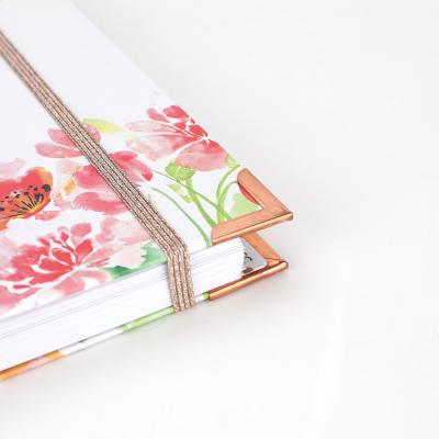 Cina 2024 Stampa su misura Pianificatore settimanale con separatore laminato e angoli rinforzati in oro in vendita