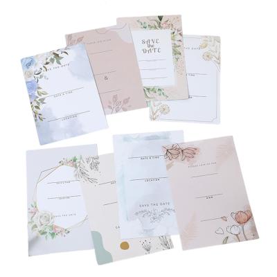 China 4x6 Inch Custom Printing Invitations for Weddings Bridal Showers and Birthday Parties for sale