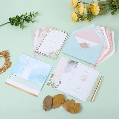 China 4x6 polegadas de impressão personalizada convites para casamentos chuveiros nupciais e festas de aniversário à venda