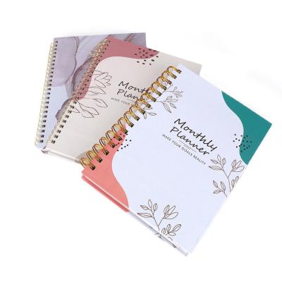 China Volkleurig A4 hardcover afdrukken voor maandelijkse wekelijkse agenda planner Te koop