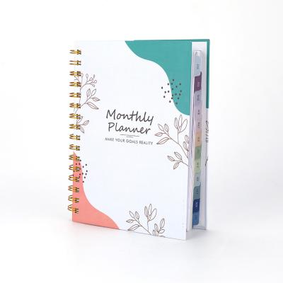 China Gepersonaliseerd logo A5 Budget Undated Agenda Planner voor strategische planning Te koop
