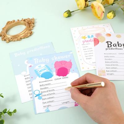 Cina Stampa offset CMYK Previsioni e biglietti consigli Gioco di doccia per bambini personalizzato per genitori in vendita