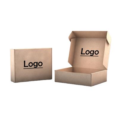 China Logo Printed Corrugated Shipping Boxes for Express Gifts and Stickers for sale