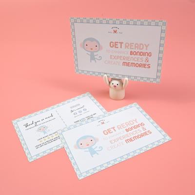 China OEM / ODM Business Custom Card Printing CMYK Color Printing Thank You Card Set for sale