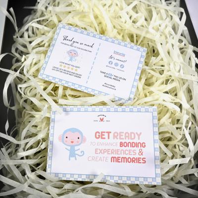 Cina Dopo le vendite Feedback Review Cartolina personalizzata di lusso Cartoline di ringraziamento per le piccole imprese in vendita