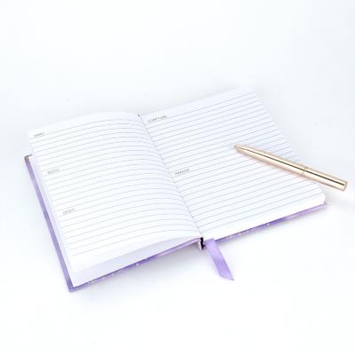Chine Carnet d'enregistrement à imprimerie personnalisée à couture A4 A5 en couverture rigide à vendre
