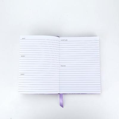 Chine Carnet d'enregistrement à imprimerie personnalisée à couture A4 A5 en couverture rigide à vendre