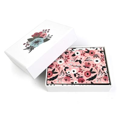 Cina Stampa personalizzata Flora Grazie Cartoline con scatola UV e Offset Stampa film di laminazione in vendita