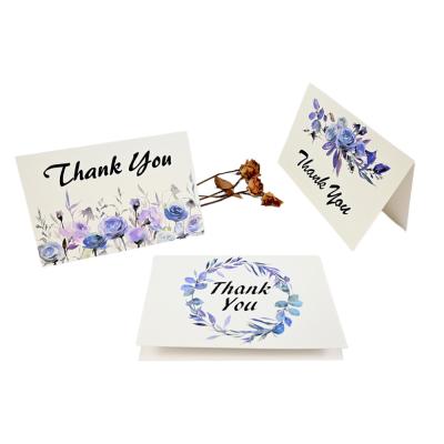 Cina Servizio di stampa di libri con logo personalizzato Cartoline di ringraziamento Perfette per matrimoni e compleanni in vendita