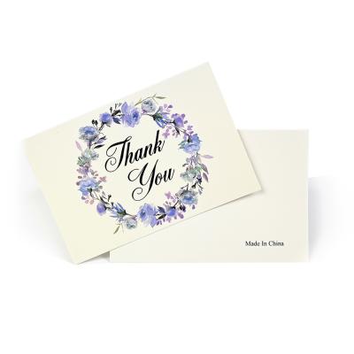 Cina Disegno personalizzato di una carta di auguri stampata con fiori con buste e buste in vendita