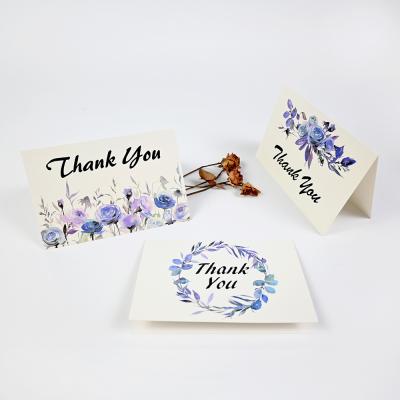 Cina Disegno personalizzato di una carta di auguri stampata con fiori con buste e buste in vendita